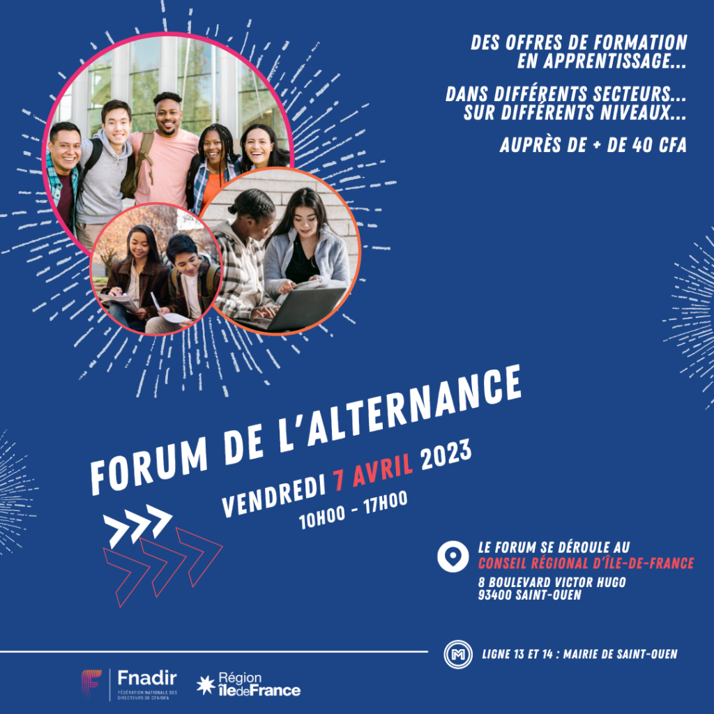 Forum de l’alternance – vendredi 7 avril 2023 ! – Mecavenir